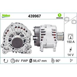 Valeo Generator NEW ORIGINAL PART 439967 f&uuml;r DACIA
