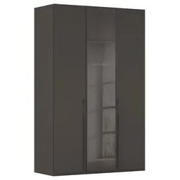 Dreht&uuml;renschrank Rauch "Schrank Garderobe SKAT SHINE Breiten 151/201/251/301cm, H&ouml;he 223/235cm", graphit, B:151cm H:223cm T:63cm, Glas, Holzwerkstoff, Schr&auml;nke, Dreht&uuml;renschrank, edle Schrankfront mittig hochwertige Glasrahment&uuml;ren MADE IN GERMANY