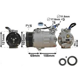 Van Wezel Kompressor, Klimaanlage 3700k438 f&uuml;r Opel