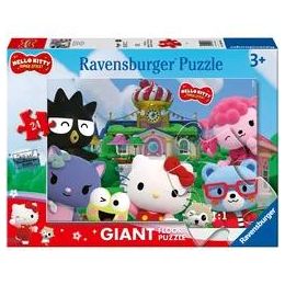 Puzzle Ravensburger "Hello Kitty, Spa&szlig; in Cherry Town", bunt, Puzzles, KinderB:69cm H:49cm, Pappe, Motiv, Made in Europe, B:69cm H:49cm
