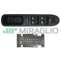 MIRAGLIO Schalter, Fensterheber 121pgp76001 vorne links f&uuml;r Peugeot