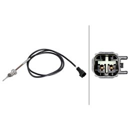 Hella Sensor, Abgastemperatur 6pt358226211 f&uuml;r Ford