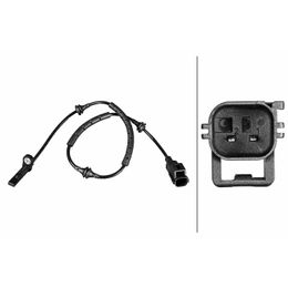 Hella Sensor, Raddrehzahl 6pu358216351 Hinterachse f&uuml;r JAGUAR