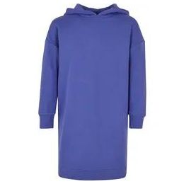 Shirtkleid Urban Classics "Urban Classics Damen Girls Oversized Terry Hoody Dress", M&auml;dchen, Gr. 122/128, Normalgr&ouml;&szlig;en, liladay, 65% Baumwolle, 35% Polyester, unifarben, oversize, ohne Ausschnitt, Kleider Shirtkleid