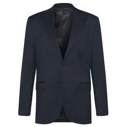 Anzug Thomas Goodwin "2210", Damen, Gr. 48, Normalgr&ouml;&szlig;en, navy, 65% Polyester, 28% Viskose, 7% Elasthan, unifarben, gerade, Anz&uuml;ge, dezent karierte Optik