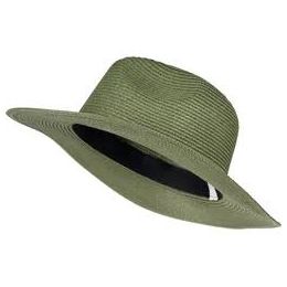 Sonnenhut styleBREAKER "Panama Strohhut - Knautschhut", Damen, gr&uuml;n (oliv), Obermaterial: 100% Papierstroh PAS., Modisch, H&uuml;te