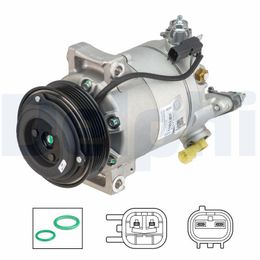 DELPHI Kompressor, Klimaanlage cs20570 f&uuml;r FORD