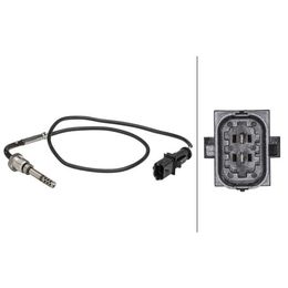 Hella Sensor, Abgastemperatur 6pt358181251 f&uuml;r LANCIA