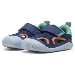 Sneaker Puma "Puma Kitten Summer Sandalen Kinder", M&auml;dchen, Gr. 25, blau jewel vibrant gr&uuml;n melon glow orange, Obermaterial: Synthetik, Textil. Futter: Textil. Innensohle: Textil. Laufsohle: Gummi, Schuhe Sneaker