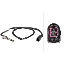 Hella Sensor, Abgastemperatur 6pt358181091 f&uuml;r VW