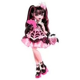 Mattel Anziehpuppe MONSTERHIGHTM "Monster High schaurig sch&ouml;ner Geburtstag, Draculaura", bunt, Puppen, Kinder, Kunststoff