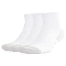 Kurzsocken Adidas ORIGINALS "Socken Essentials Climacool Quarter Socken 3er Pack", Herren, Gr. 46-48, wei&szlig;, Obermaterial: 61% Polyester PES. 35% Baumwolle CO. 3% Elasthan EL. 1% Polyamid PA., Socken