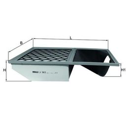 KNECHT Luftfilter lx3603 Filtereinsatz 75mm f&uuml;r Iveco