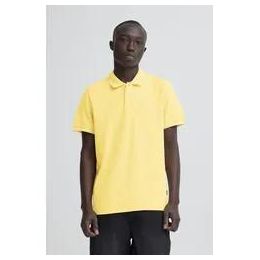 Poloshirt Blend "BHEdin", Herren, Gr. XL, lemon meringue, Piqu&eacute;, 100% Baumwolle, unifarben, Basic, normal normal, ohne Ausschnitt, gerader Abschluss, Shirts, Klassisches Polo-Shirt mit kurzer Knopfleiste