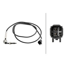 Hella Sensor, Abgastemperatur 6pt358181751 f&uuml;r Ford