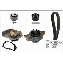 SCHAEFFLER INA Wasserpumpe + Zahnriemensatz 530047030 f&uuml;r Fiat Peugeot LANCIA Suzuki