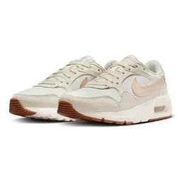 Sneaker Nike SPORTSWEAR "WMNS AIR MAX SC", Damen, Gr. 40,5, sail, sanddrift, gum med braun, Leder, Textil, Schuhe Sneaker