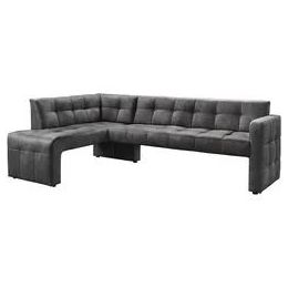 Essbank exxpo - SOFA FASHION "Barista, bequem und elegant, hohe Bodenfreiheit", schlamm, B:245cm H:83cm T:159cm, Sitzb&auml;nke, Essbank, Eckbank Barista bequem und elegant, hochwertige Detailverarbeitung