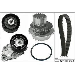 INA Wasserpumpe + Zahnriemensatz 530033231 f&uuml;r CHEVROLET DAEWOO