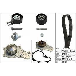 INA Wasserpumpe + Zahnriemensatz 530036930 f&uuml;r Peugeot Suzuki
