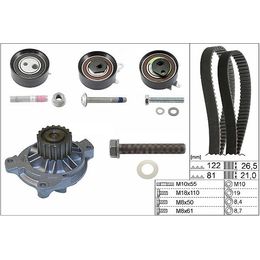 INA Wasserpumpe + Zahnriemensatz 530048431 f&uuml;r Volvo