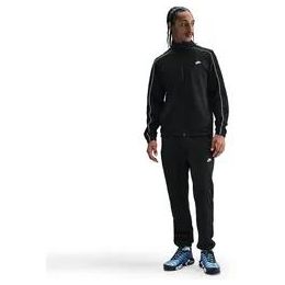 Trainingsanzug Nike SPORTSWEAR "Nike Sportswear Club Men's Poly-Knit Tracksuit", Herren, Gr. XL, schwarz, schwarz, Obermaterial: 100% Polyester, Sportanz&uuml;ge Trainingsanzug, f&uuml;r sportliche Aktivit&auml;ten und Freizeit, leichtes Material