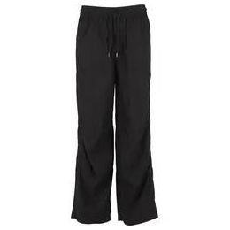 Stoffhose Urban Classics "Urban Classics Loose Fit Pants With Darts", Herren, Gr. 5XL, US-Gr&ouml;&szlig;en, schwarz, 80% Baumwolle (Bio), 18% Polyester (Recycelt), 2% Elasthan, unifarben, loose fit, Hosen Stoffhose