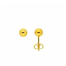 Adelia&acute;s Paar Ohrh&auml;nger ADELIA ́S "Ohrstecker Ohrringe 925 Silber vergoldet &ndash; Goldohrringe", gold, Ohrringe, Damen, Damen, Silber 925 (Sterlingsilber), Goldohrringe