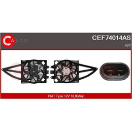 Casco Elektromotor, K&uuml;hlerl&uuml;fter cef74014as f&uuml;r FIAT