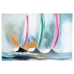 Leinwandbild Gilde "Bild rechteckig Segelt&ouml;rn", farbe bild(er): blau, B:90cm H:60cm T:3,5cm, Poly-Leinwand, Bilder, Leinwandbild