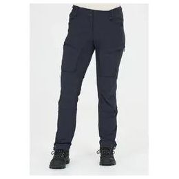 Softshellhose WHISTLER "Kodiak", Damen, Gr. 38, EURO-Gr&ouml;&szlig;en, dunkelblau, blau, 94% Nylon, 6% Elasthan, mehrfarbig, lang, Hosen Softshellhose, mit praktischen Taschen