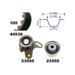 MAPCO Zahnriemensatz 73539 f&uuml;r HYUNDAI KIA