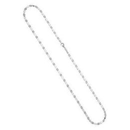Kette ohne Anh&auml;nger Jobo "Kette Fantasiekette 3,2 mm" Gr. 45, silber 925, Halsketten, Damen, 45cm, Silber 925 (Sterlingsilber), 925 Silber rhodiniert