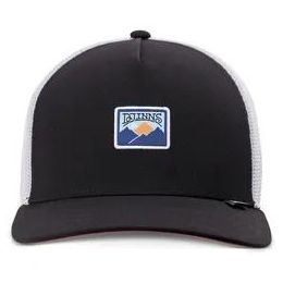 Trucker Cap Djinns "Djinns New HFT Cap Seersoftmesh", Herren, Gr. onesize, schwarz, 80% Polyester, 20% Baumwolle, Caps