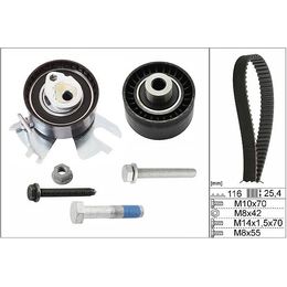 INA Zahnriemensatz 530055810 f&uuml;r Ford Peugeot Citro&euml;n DS Fiat LEXUS