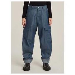 G-Star Raw Cargohose G-STAR "Cargo 3D Boyfriend Hose", Damen, Gr. 26, L&auml;nge 30, raw denim, Obermaterial: 82% Baumwolle, 18% Polyester, Hosen Cargohose