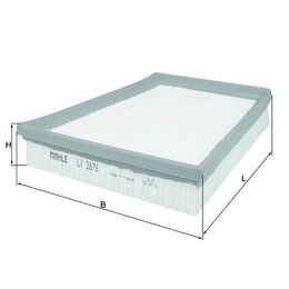 KNECHT Luftfilter lx2878 Filtereinsatz 42,3mm f&uuml;r CUPRA