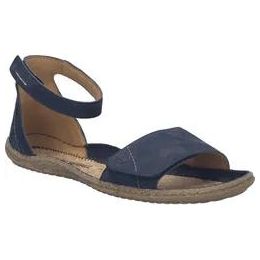 Sandale Josef Seibel "Caitlyn 02, ocean", Damen, Gr. 38, blau (ocean), Obermaterial: 100% Rindsleder Leather cow., Schuhe Sandale
