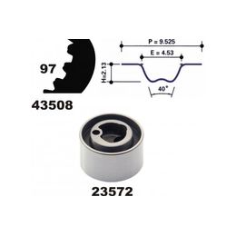 MAPCO Zahnriemensatz 23508 f&uuml;r Suzuki HONDA