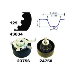 MAPCO Zahnriemensatz 23603 f&uuml;r Ford MAZDA