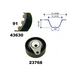MAPCO Zahnriemensatz 23630 f&uuml;r Ford MAZDA