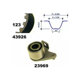 MAPCO Zahnriemensatz 23926 f&uuml;r Volvo MITSUBISHI
