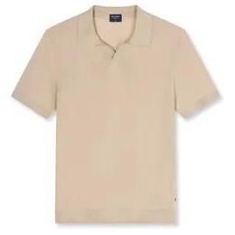 Poloshirt OLYMP "OLYMP Casual Strick", Herren, Gr. XXL, beige, 50% Baumwolle, 50% Lyocell, Shirts