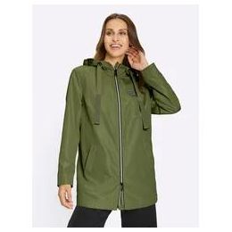 Outdoorjacke Inspirationen, Damen, Gr. 54, oliv, 100% Polyester, unifarben, Jacken Outdoorjacke