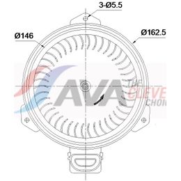 AVA CLEVER CHOICE Innenraumgebl&auml;se to8812 f&uuml;r TOYOTA
