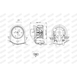 WALKER Innenraumgebl&auml;se wbl01427 f&uuml;r VAG
