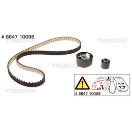 TRISCAN Zahnriemensatz 864710098 f&uuml;r Vaughall Peugeot TOYOTA