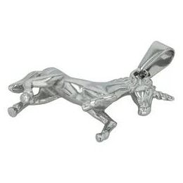 Adelia&acute;s Kettenanh&auml;nger ADELIA ́S "M&auml;dchen Anh&auml;nger &ndash; Einhorn Anh&auml;nger aus Edelstahl", silber, Schmuckanh&auml;nger, M&auml;dchen, Edelstahl, Kettenanh&auml;nger, Perfekt als Geschenk zum Valentinstag