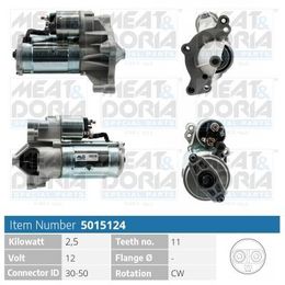 MEAT & DORIA MEAT & DORIA Starter 5015124 f&uuml;r Opel Citro&euml;n/Peugeot MITSUBISHI