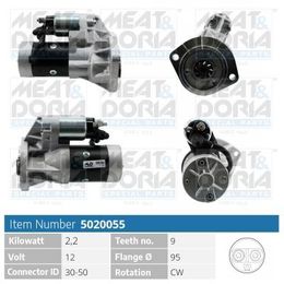 MEAT & DORIA MEAT & DORIA Starter 5020055 f&uuml;r NISSAN